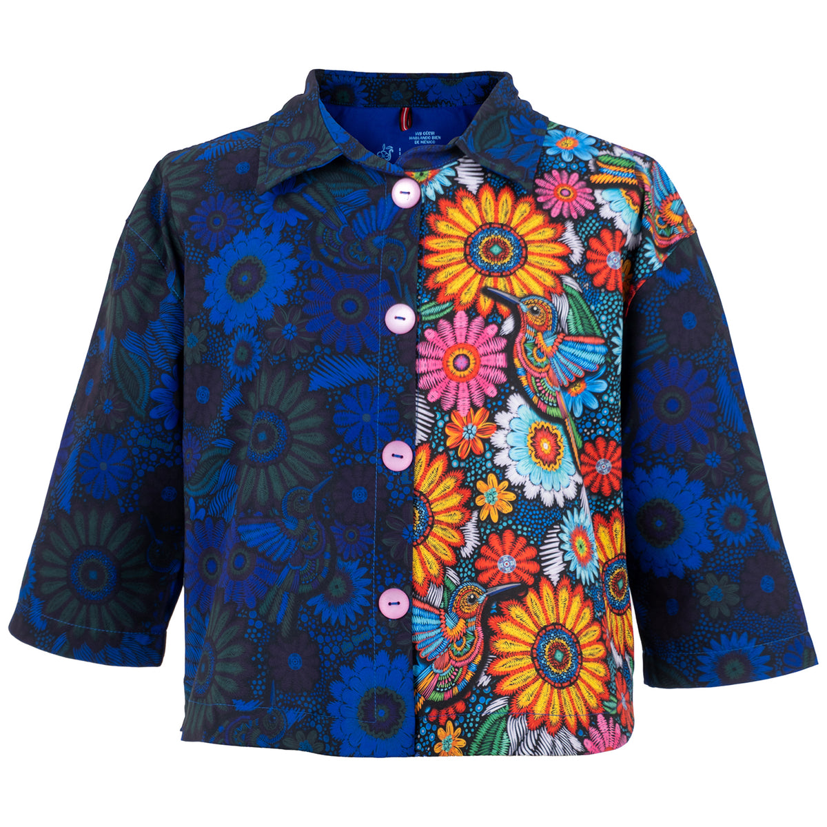 🪜Camisa con botones sublimada para mujer - Modelo MOCHATE – ¡Ay Güey ...